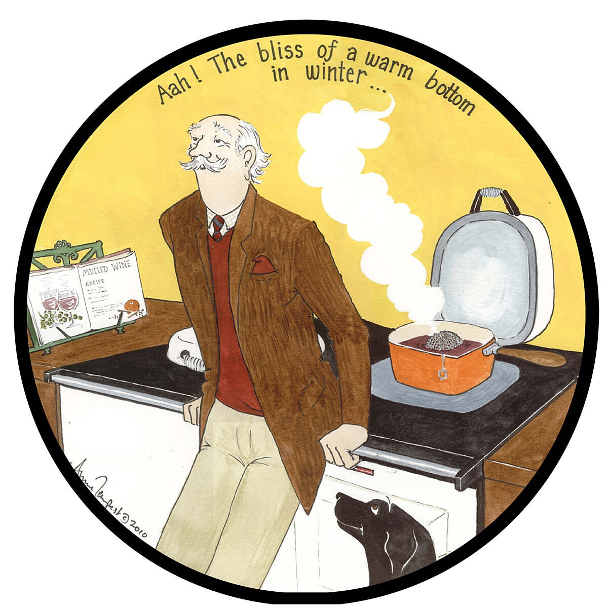 Tottering Collection | Annie Tempest Tea Towels | Samuel Lamont