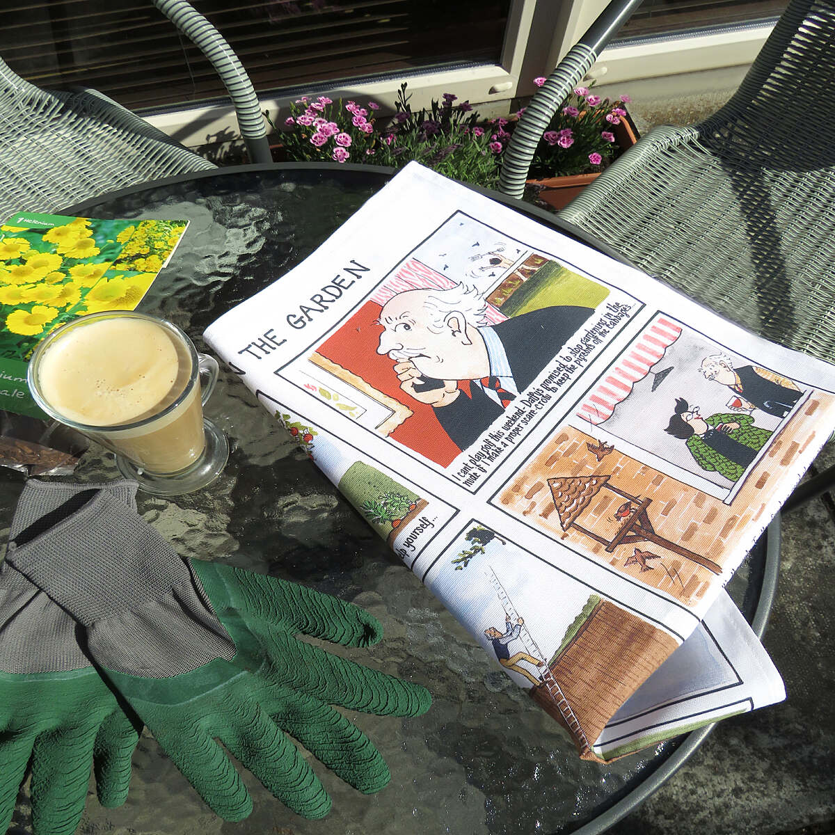 Tottering Collection | Annie Tempest Tea Towels | Samuel Lamont