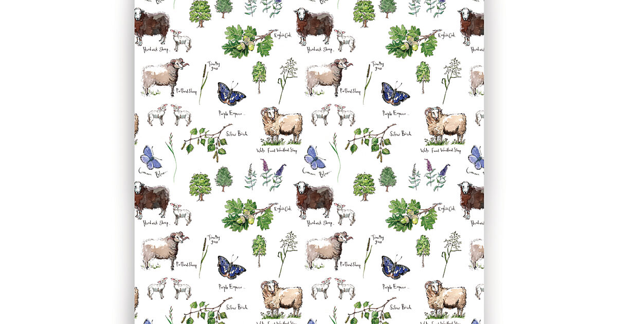 Puffins Tea Towel | High Quality Kitchen Tea Towels | Samuel Lamont